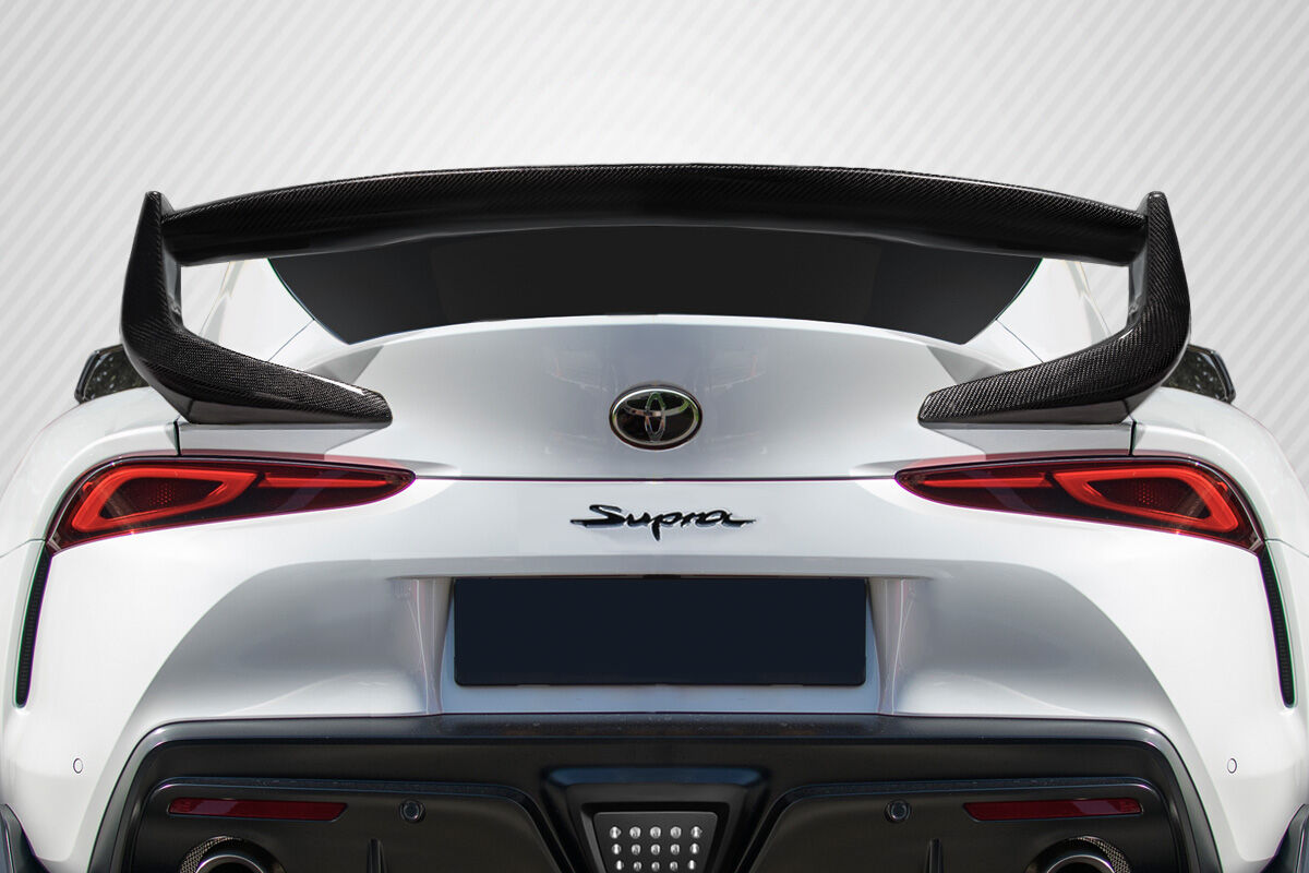 2020-2024 Toyota Supra A90 Carbon Fiber Super Speed Rear Wing Spoiler ...