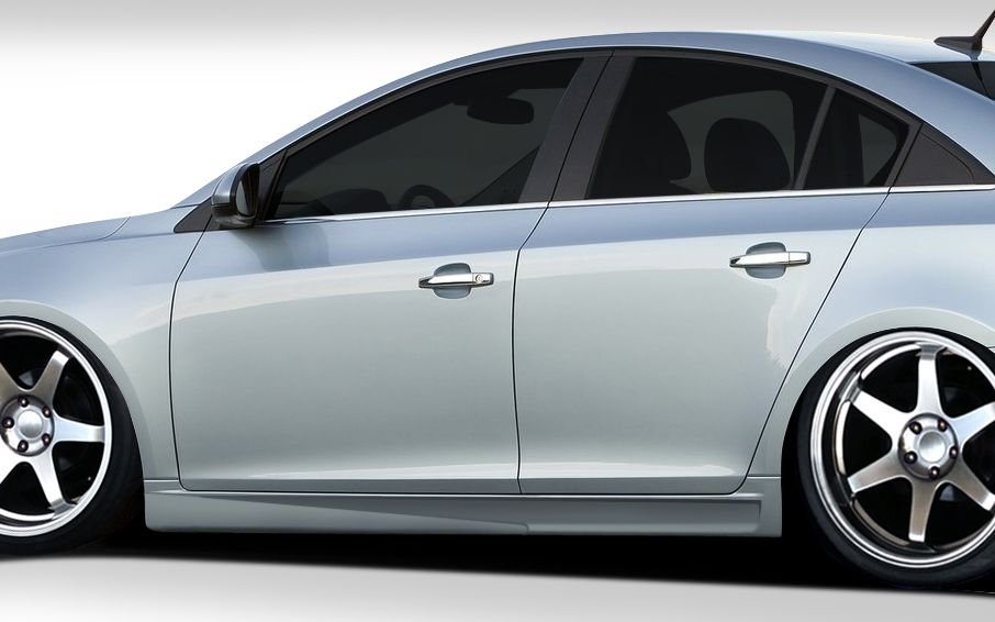 2011-2015 Chevy Cruze Duraflex Racer Side Skirts Rocker Panels - 2PC ...
