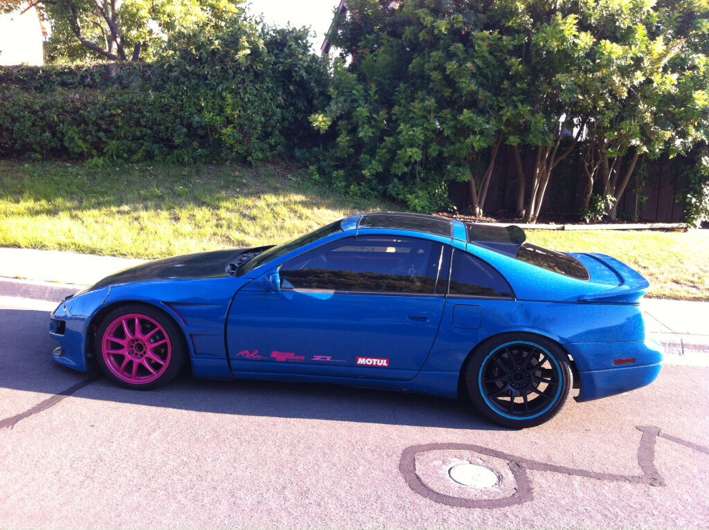 1990-1996 Nissan 300ZX 2-Seater Rear Roof Spoiler Wing - Smoke - GTS-51240