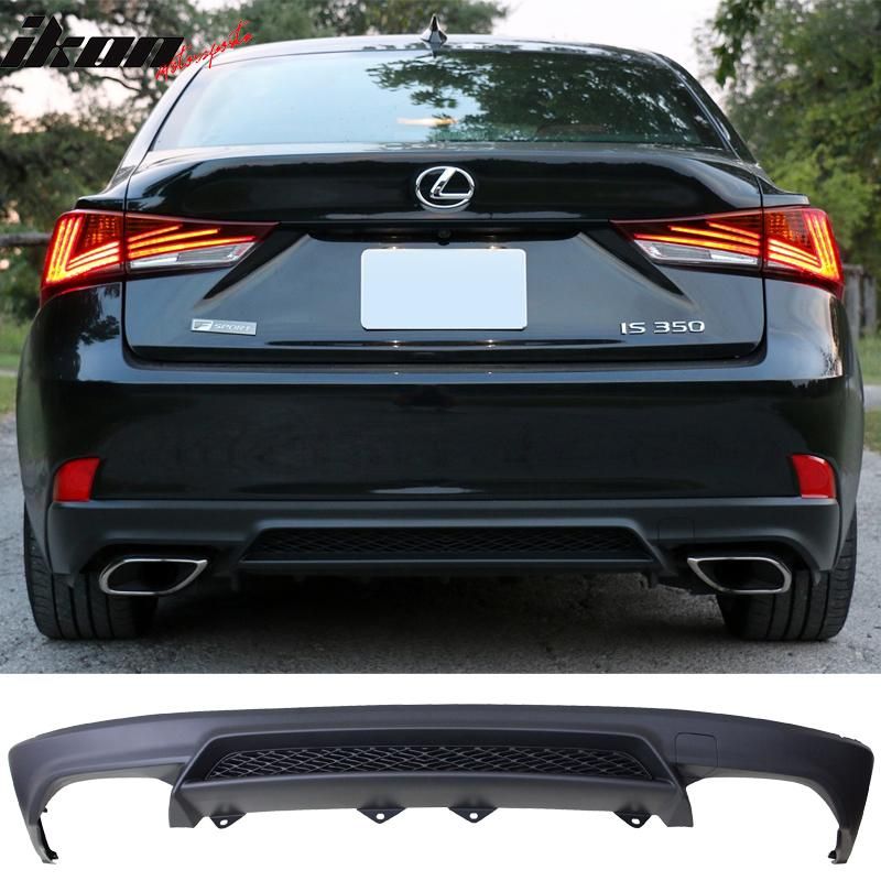 2014-2020 Lexus IS250/IS350/IS-F F-Sport Polypropylene Rear Bumper ...