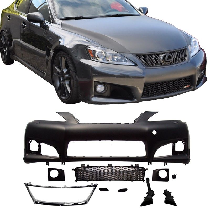 2010-2012 Lexus IS350 IS-F Style Front Bumper Conversion No PDC Bodykit ...