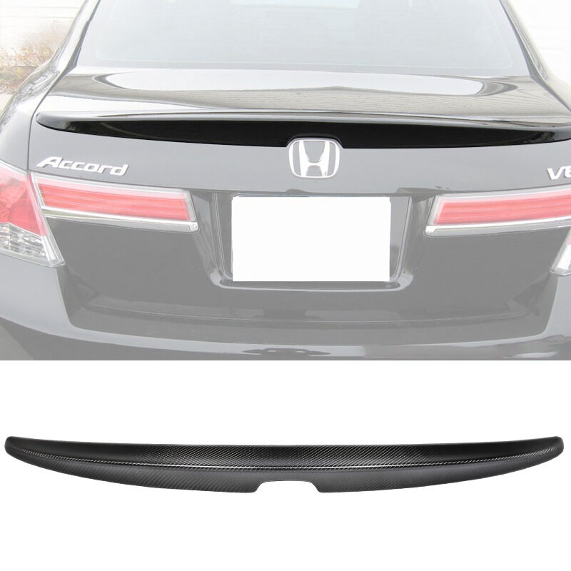 2008-2012 Honda Accord Sedan Carbon Fiber Rear Trunk Spoiler Wing - 9-T ...