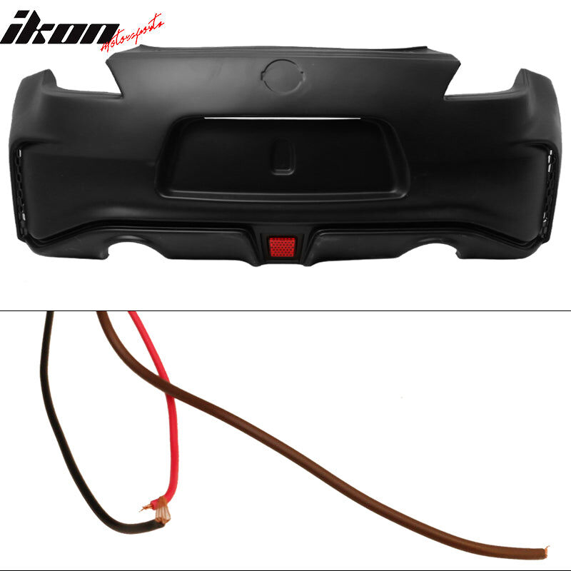 2009-2020 Nissan 370z NS Style Polypropylene Rear Bumper Conversion W ...