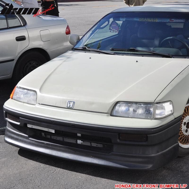 1988-1991 Honda CRX Polyurethane CS Style Front Bumper Lip - BLF-HX90CS ...
