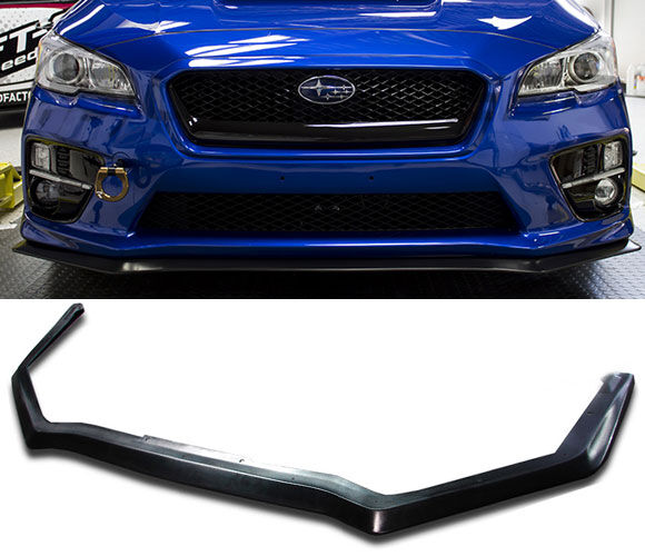 2015-2017 Subaru WRX/STI STi HD Polyurethane Front Bumper Lip - IKN-BLF ...