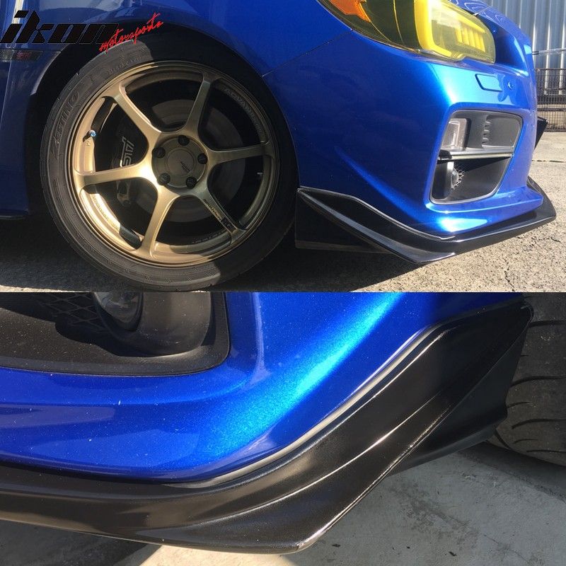 2015-2017 Subaru WRX STI S208 Style Front Bumper Lip Spoiler ...