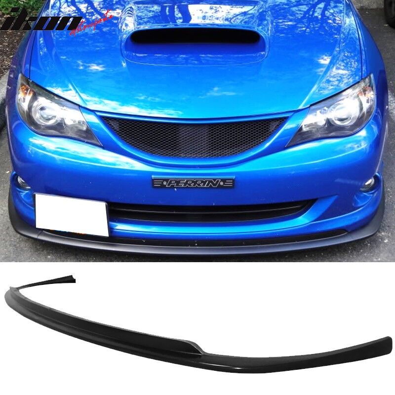 2008-2010 Subaru Impreza WRX Premium CS Style Front Bumper Lip Spoiler ...