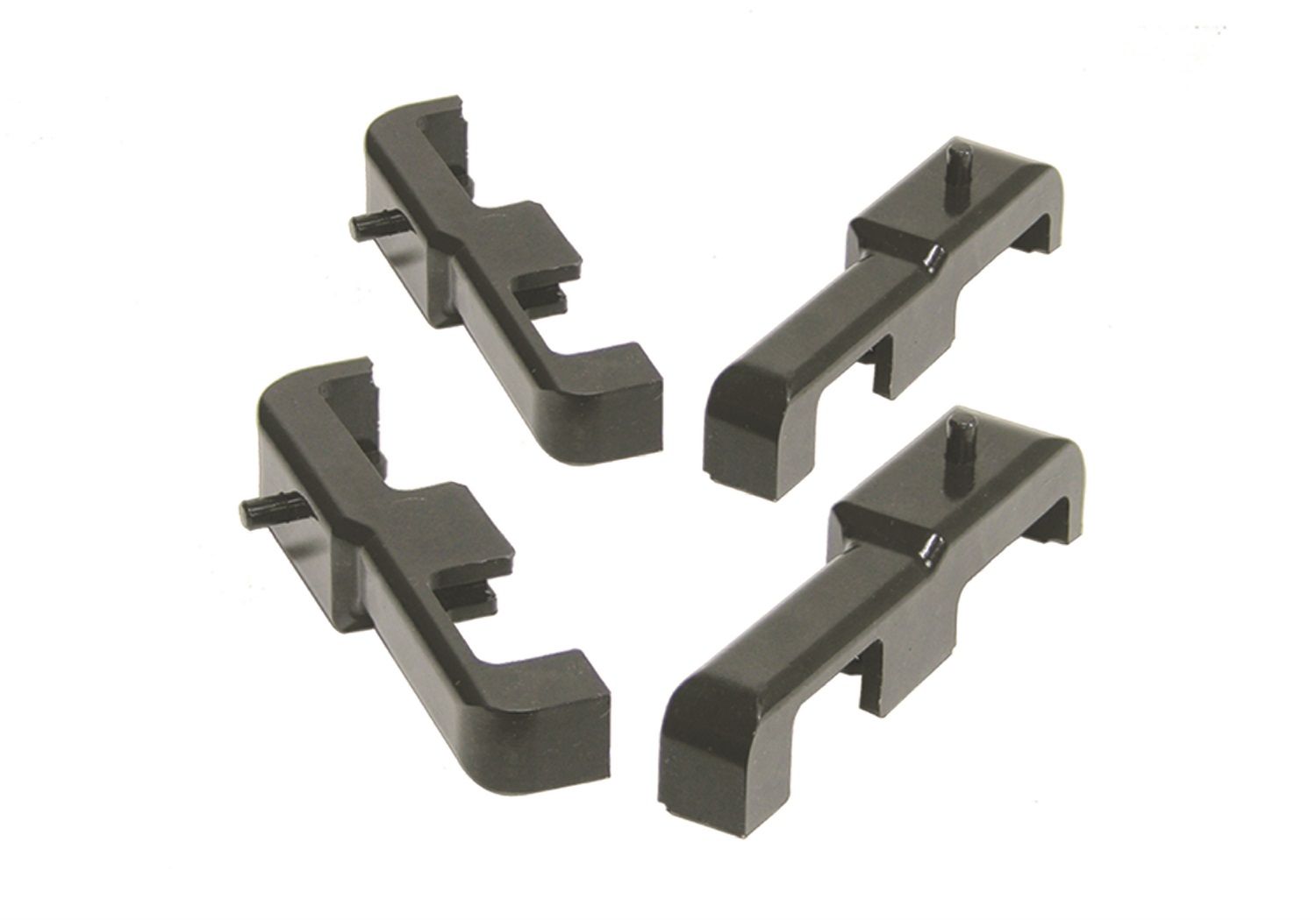 1997-2004 Chevy Corvette Radiator Isolator Kit Red Prothane - 7-1717