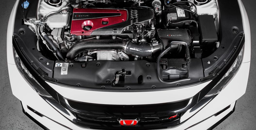 2015-2021 Honda Civic Type-R FK2/FK8 Eventuri Carbon Kevlar Engine ...