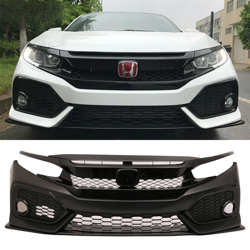 2016-2021 Honda Civic Coupe/HB/Sedan Si Style Front Bumper ...