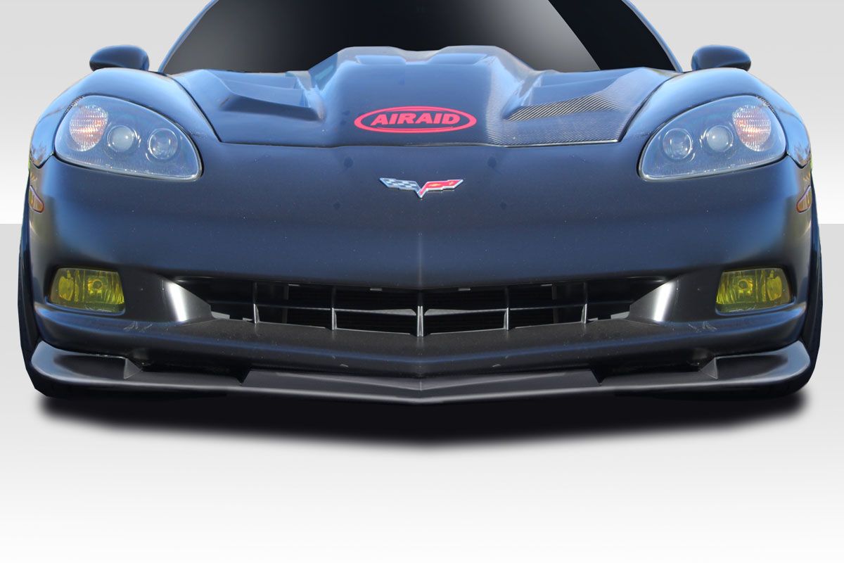 2005-2013 Chevrolet Corvette C6 Duraflex ZR Front Lip Splitter 3PC ...