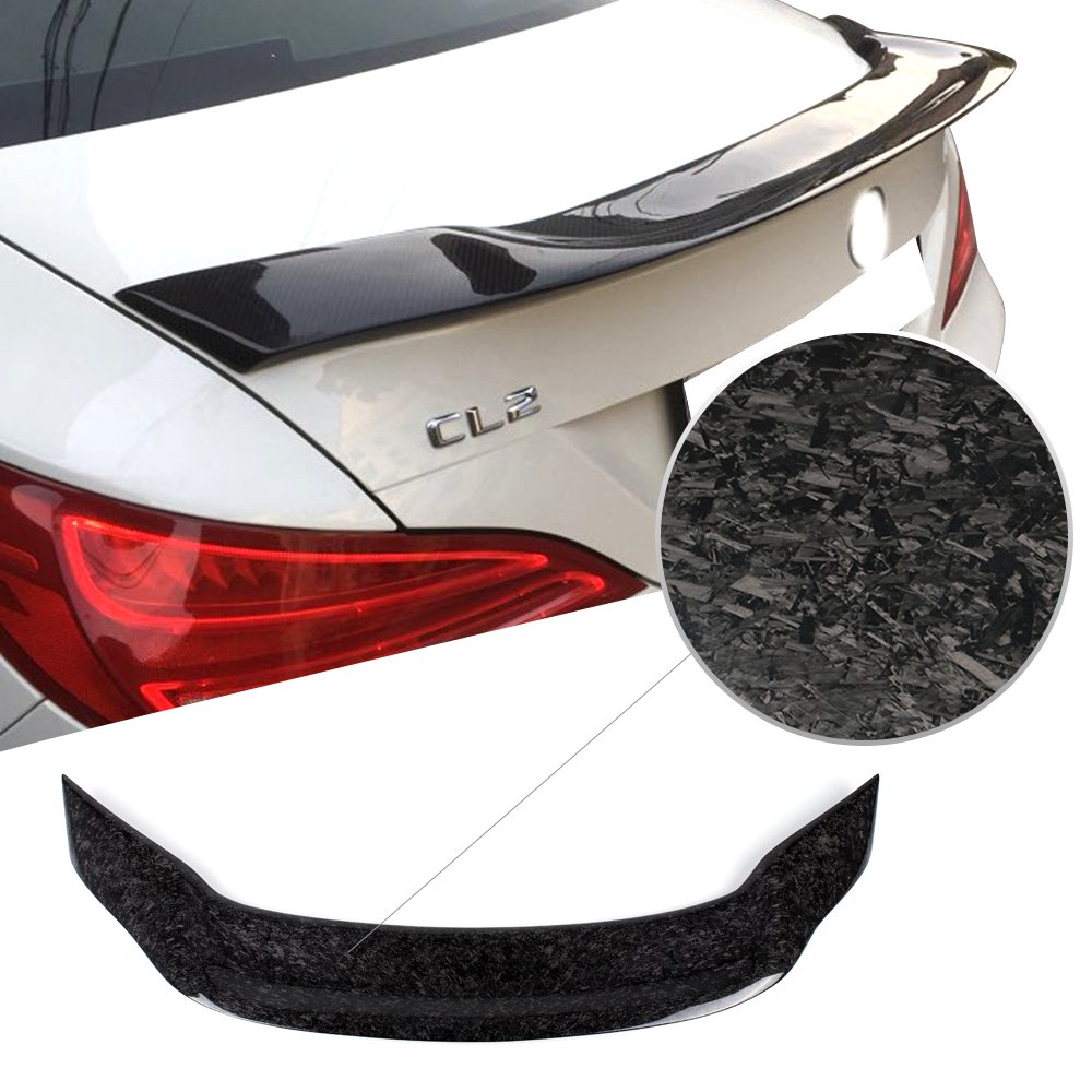 2013-2018 Mercedes CLA W117 R-Style Trunk Spoiler Rear Wing Carbon ...