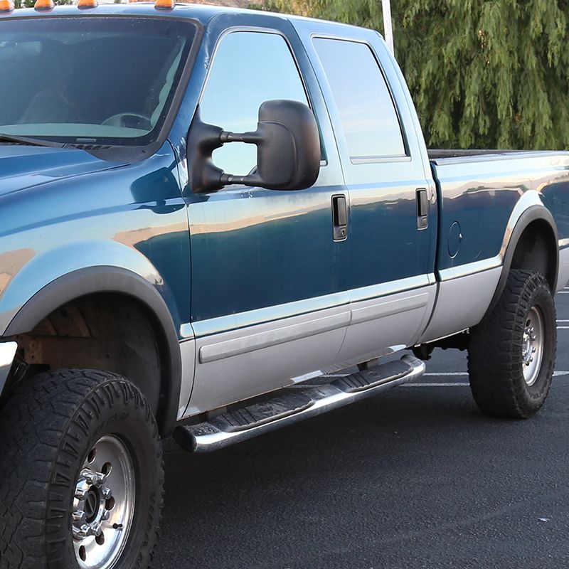 1999-2007 Ford F-250/F-350 SuperDuty Textured Black Fender Flares - FDF ...