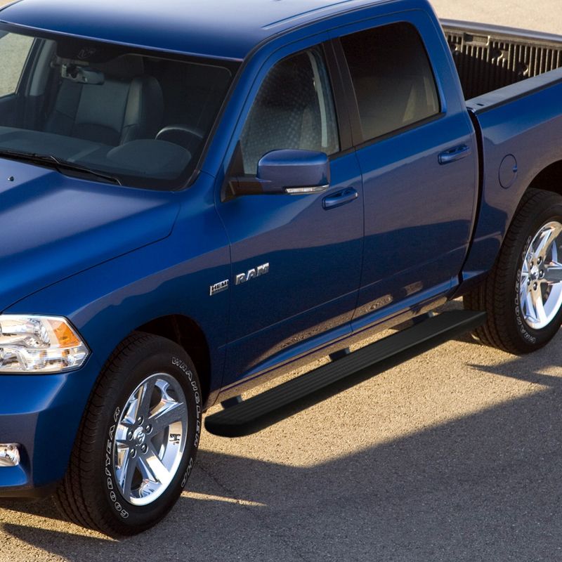 2009-2016 Dodge Ram 1500 Crew Cab Running Boards - SSB5I4-RAM09CCBK-WB