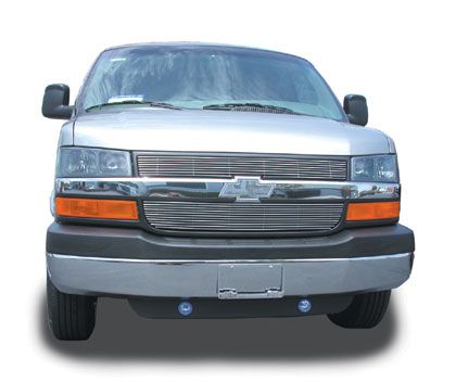 Express Van Grille Overlay 03-14 Chevrolet Express Van Aluminum ...