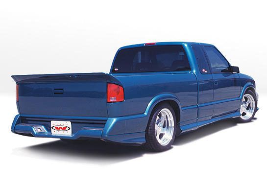1994-1997 Chevy S10 & Sonoma Ext Cab w/3rd Door 7pc Ground Effects K ...