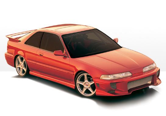 1990-1991 Acura Integra Agressor II Style Wings West Body Kit - WW-890705