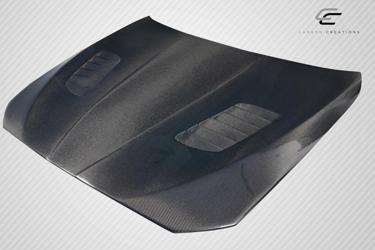 2011-2016 BMW 5 Series F10 4DR Carbon Fiber Fusion Hood - 1 Piece - 117621