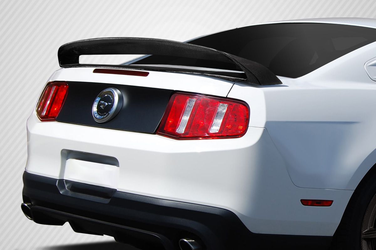 2010-2014 Ford Mustang Carbon Creations GT350 Look Rear Wing Spoiler ...