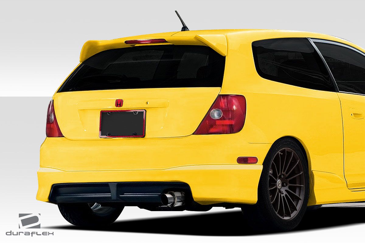 2002-2005 Honda Civic Si HB Duraflex HFP Look Rear Lip Spoiler - 1 ...