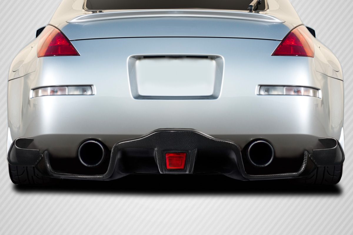 2003-2008 Nissan 350Z Z33 Carbon Creations F1 Rear Diffuser - 5 Piece ...