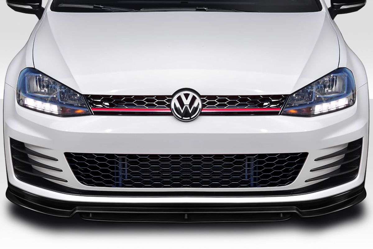 2015-2017 Volkswagen GTI Duraflex RZ Front Lip Under Spoiler - 1 Piece ...