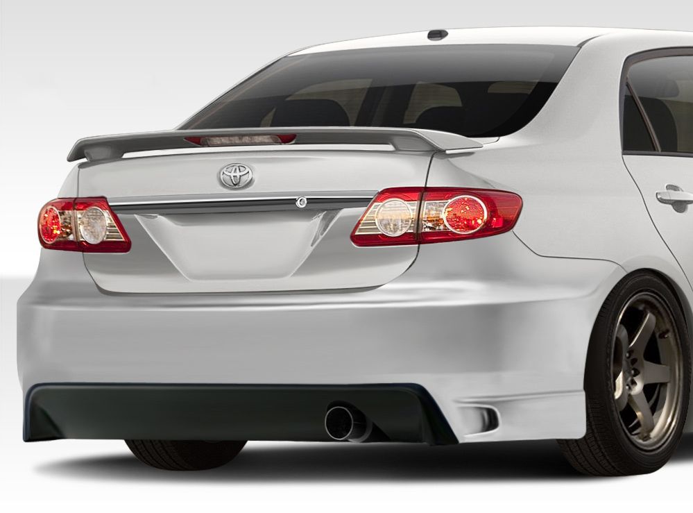 2011-2013 Toyota Corolla Duraflex GT Concept Rear Bumper Cover - 1PC ...