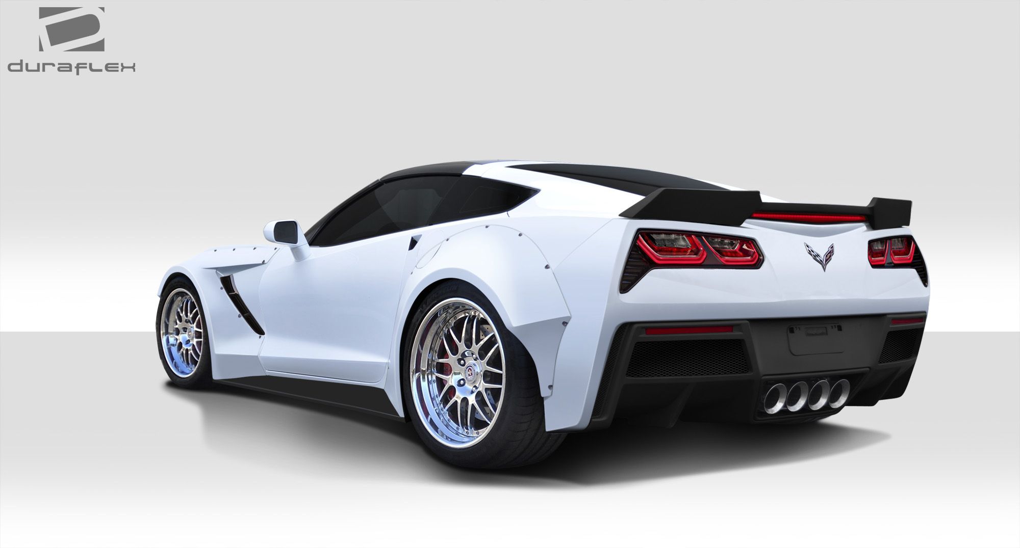 2014-2016 Chevy Corvette C7 Duraflex Gran Veloce Wide Body Kit - 8PC ...