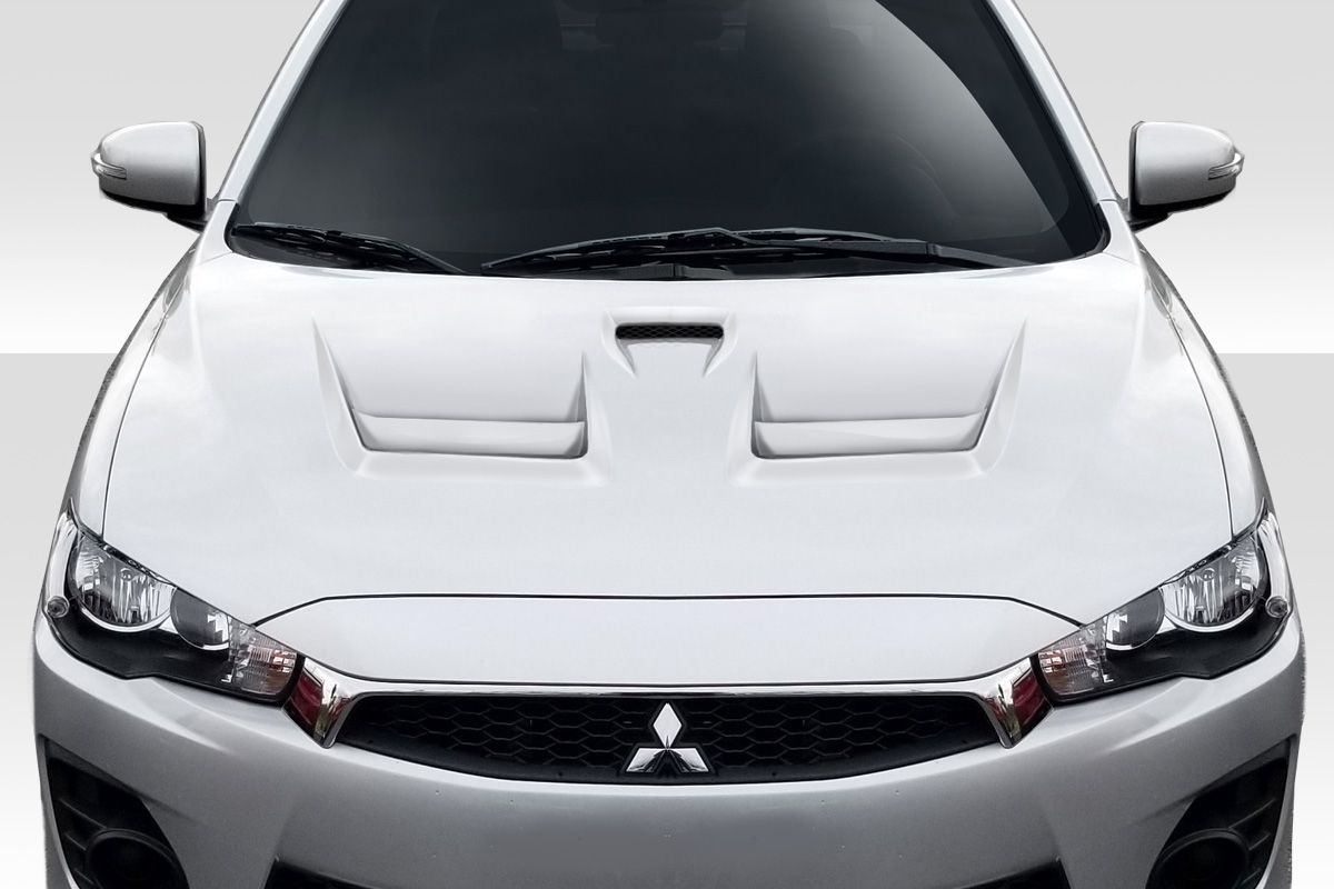 2008-2017 Mitsubishi Lancer / Lancer Evolution 10 Duraflex D Spec Hood ...