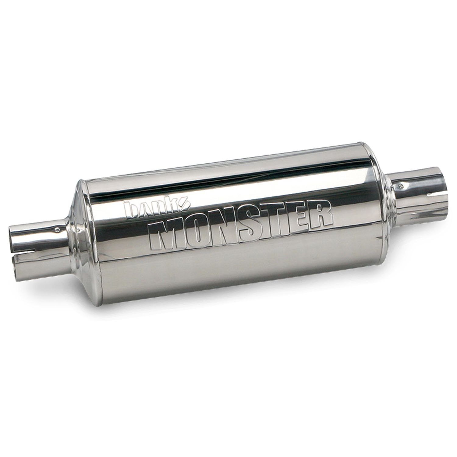 Stainless Steel Exhaust Muffler 4 Inch Inlet and Outlet W/hardware 99 ...