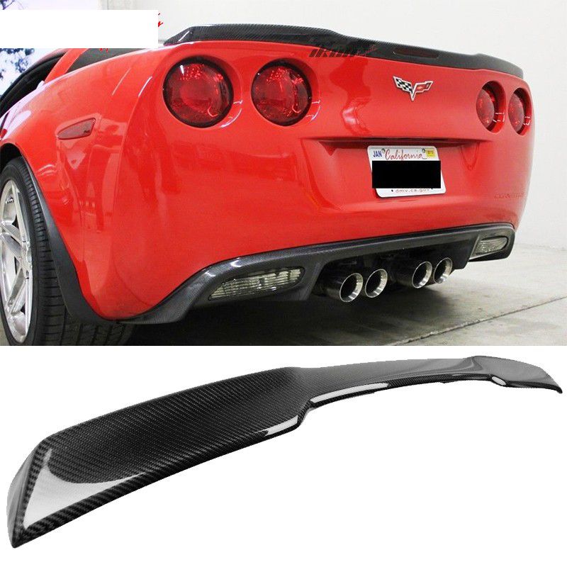 2005-2013 Chevrolet Corvette Z06/ZR1 C6 Coupe Trunk Spoiler Wing-Carbon ...