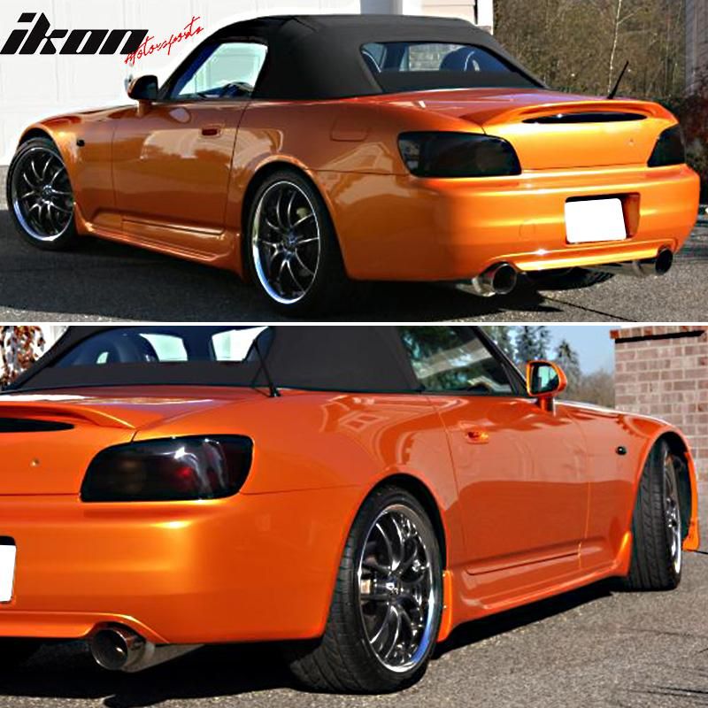 2000-2009 Honda S2000 AP2 Style Trunk Spoiler/Wing Imola Orange Pearl # ...