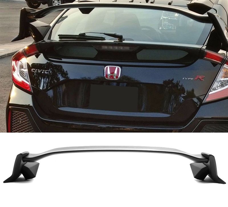 2017-2019 Honda Civic HB/Sedan FK7 FK4 5Door Type-R Trunk Spoiler Wing ...