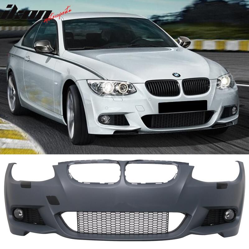 2011-2013 BMW 3-Series E92 M Sport Style Front Bumper + Fog Lamps - BKP ...