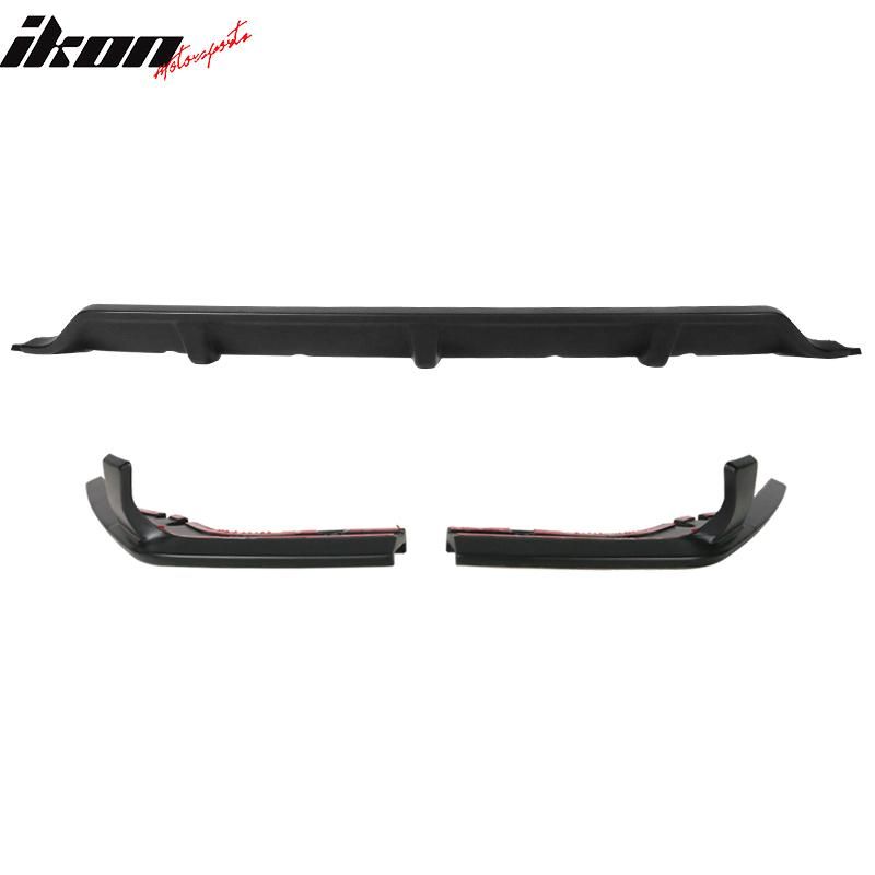 2019-2020 BMW X7 G07 Rear Bumper Lip Diffuser 3PC - BLD-BG07M3P-A