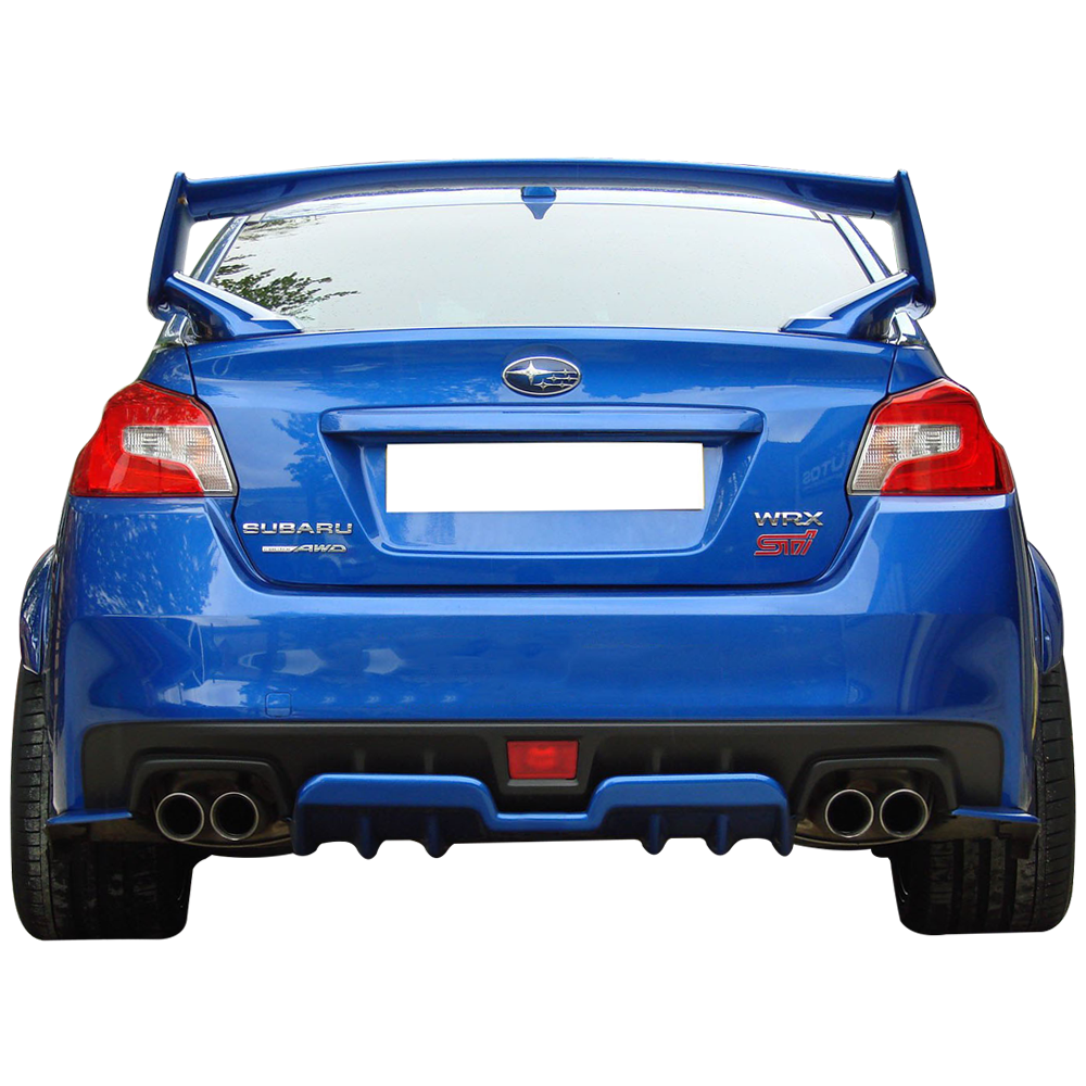 2015-2021 Subaru WRX STI Rear Bumper Lip Diffuser Matte Black ...