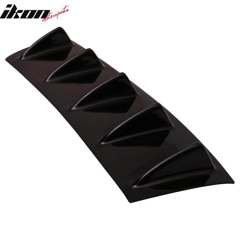 2003-2006 Infiniti G35 Coupe 5 Fin Style Rear Bumper Diffuser Lip Gloss ...