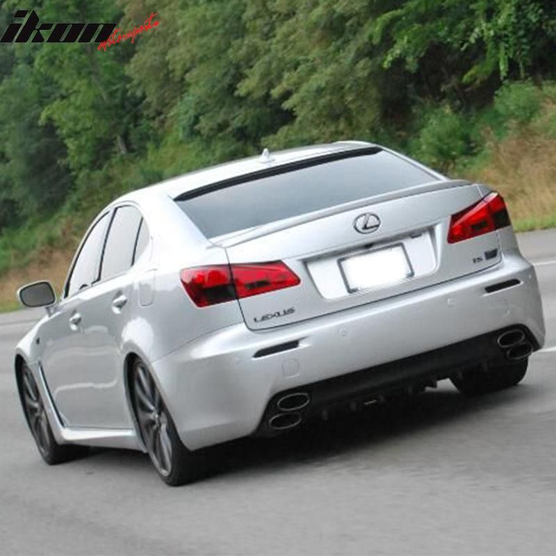 2006-2013 Lexus IS250/IS350/ISF V1 7Fin Style Rear Bumper Diffuser Lip ...