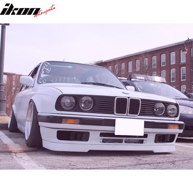 1988-1992 BMW 3-Series E30 2DR Polypropylene OEM M-Tech Style Front ...