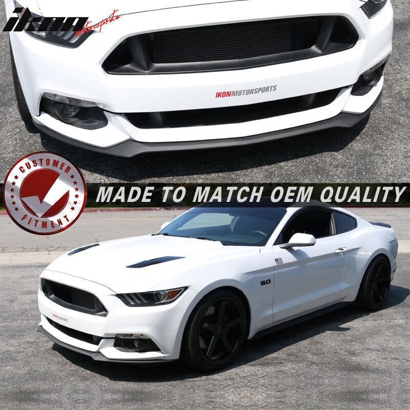 2010-2012 Ford Mustang Base/GT V6 Polyurethane OEM Style Front Bumper ...