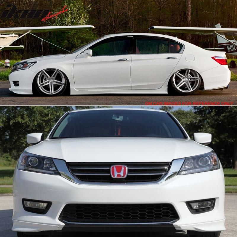 2013-2015 Honda Accord Sedan Front Bumper Lip Splitters - BLF-HA134H2P ...