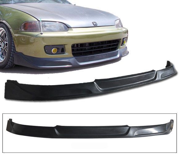 1992-1995 Honda Civic 2 3dr Front Lip Concept Type Poly-Urethane - BLF ...