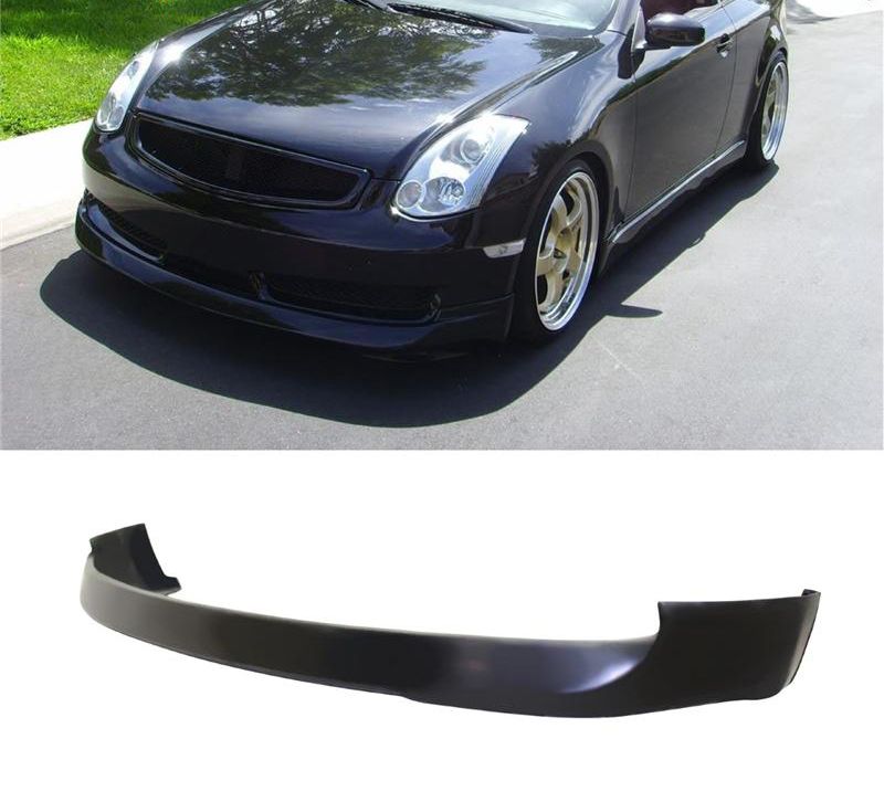 2003-2007 Infiniti G35 2DR Coupe Polyurethane GS Style Front Bumper Lip ...