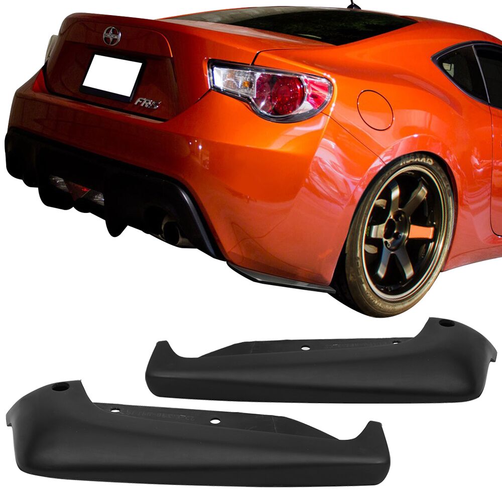 2013-2018 Scion FR-S CS Style Bottom Line Rear Aprons Valances Lip ...
