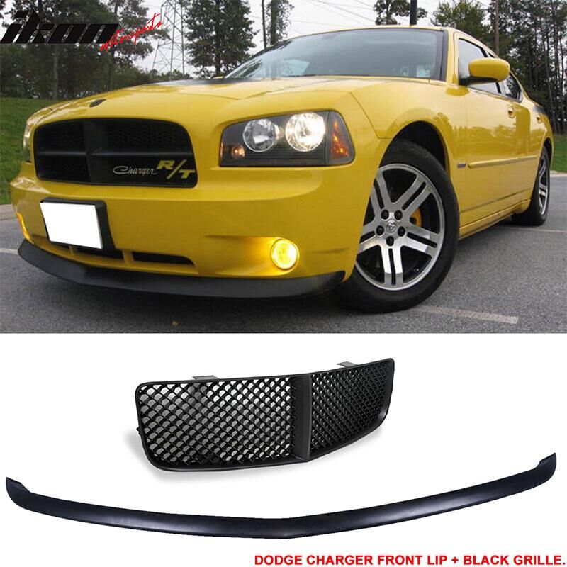 2005-2010 Dodge Charger Polyurethane OEM Datona Type Style Front Bumper ...