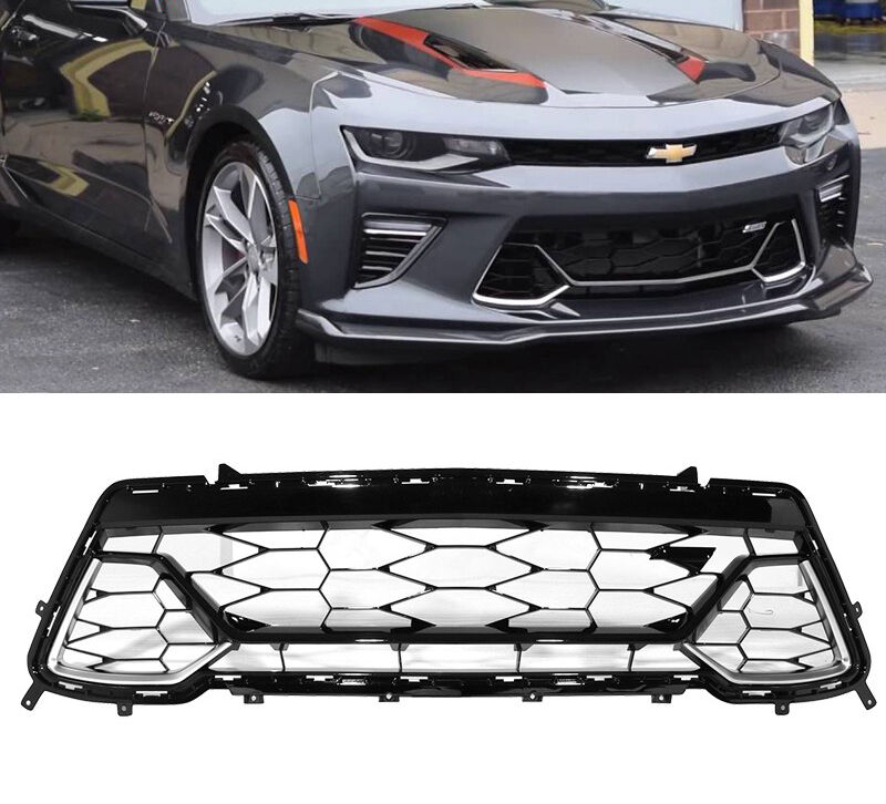 2016-2018 Chevrolet Camaro SS 50th Anniversary Front Lower Grille Black ...