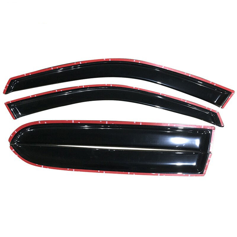 2011-2018 Ram Truck 3500 Mega Cab Acrylic Window Visors 4Pc Set - WD-DR09CC