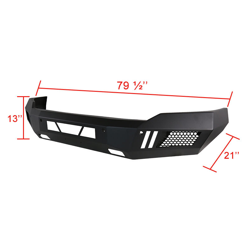 2014-2015 GMC Sierra 1500 Front Bumper - BBF-SIE1415BK-A-WB