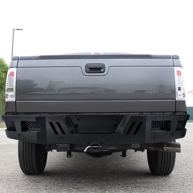 1999-2016 Ford F-250/F-350 SuperDuty Rear Bumper - BBR-F25099BK-C-WB