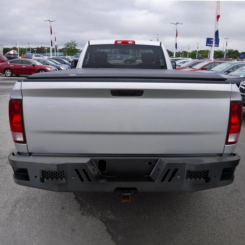 2011-2018 Chevrolet Silverado 1500 Rear Bumper - BBR-SIV1125BK-C-WB